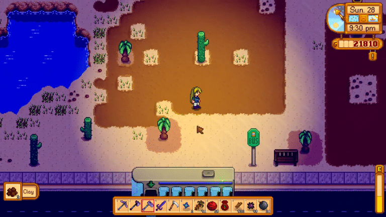 Clay in Stardew Valley: Where and How to get, Farming Pattern, and More ...