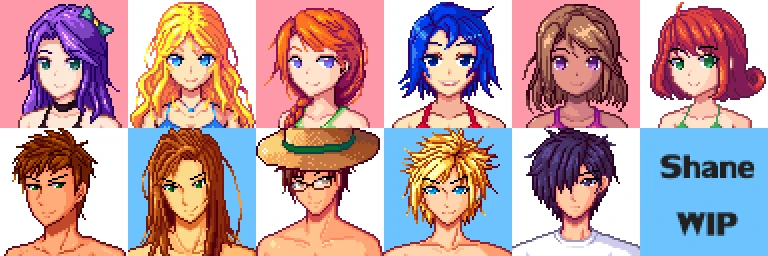 Portrait Anime Styled - Stardew | Guide