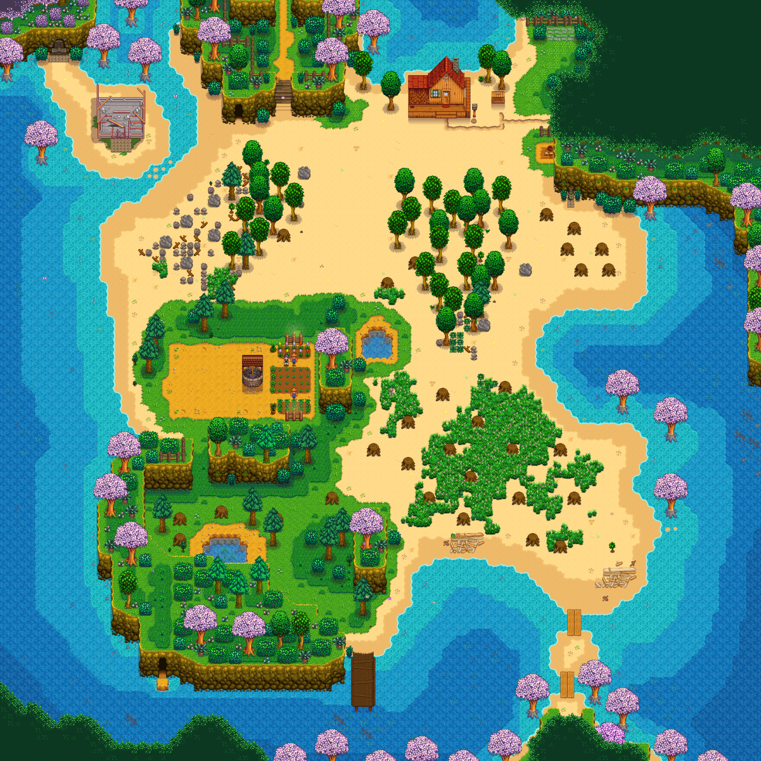 Beach Farm: Why You Should Choose This Beautiful Map - Stardew | Guide