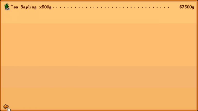 Tea Saplings: How to Make 68k in your First Month – Stardew Guide
