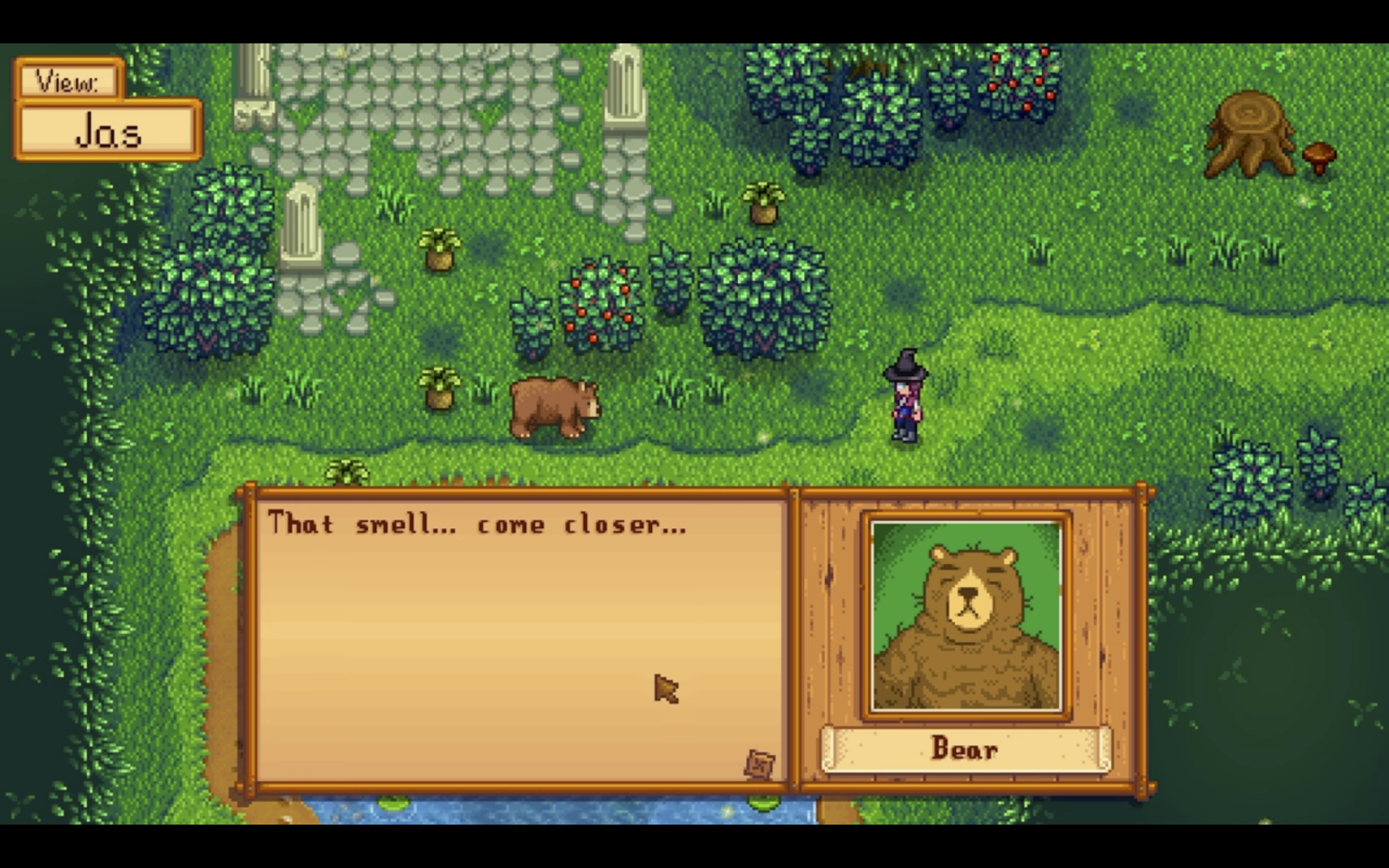 Everything You Need to Know about the Bear in Stardew Valley Expanded – Stardew Guide