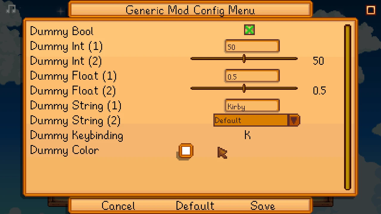 Generic Mod Config Menu - Stardew | Guide