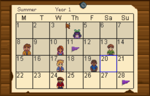 The Calendar in Stardew Valley: What You Need To Know – Stardew Guide