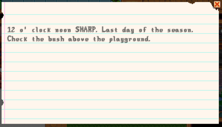 Everything you need to know about secret notes | Stardew Valley ...